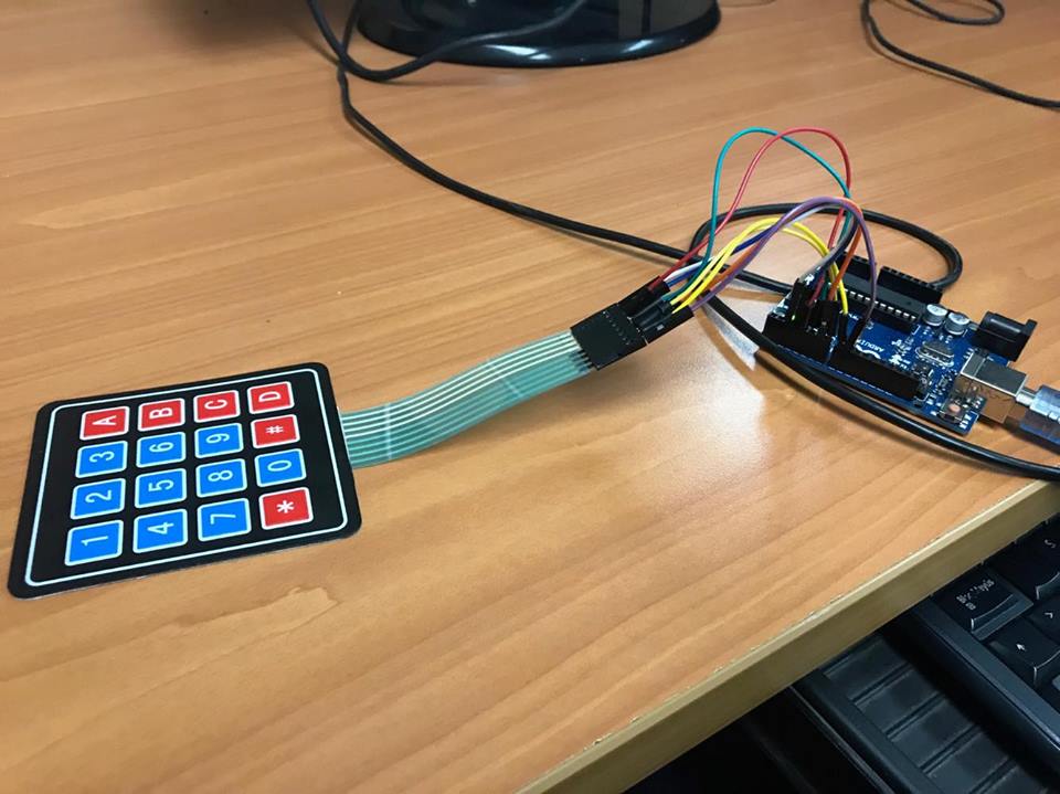 Teclado + Arduino