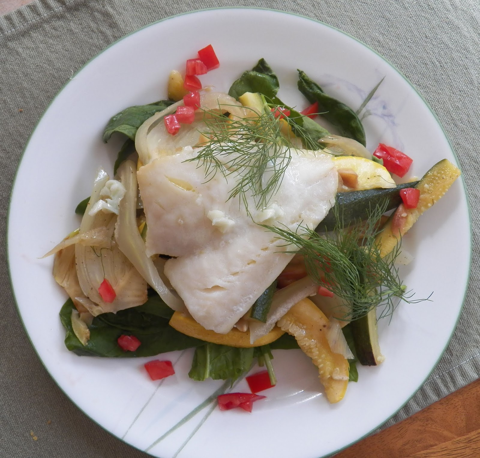 Danish Fish Salad for #FishFridayFoodies - Sid's Sea Palm Cooking