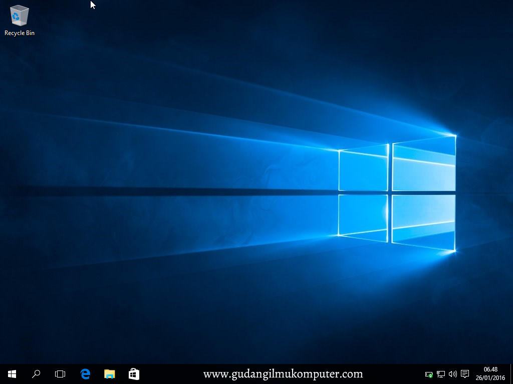 Cara Instal Windows 10 Menggunakan Flashdisk Lengkap Dengan Gambar ...