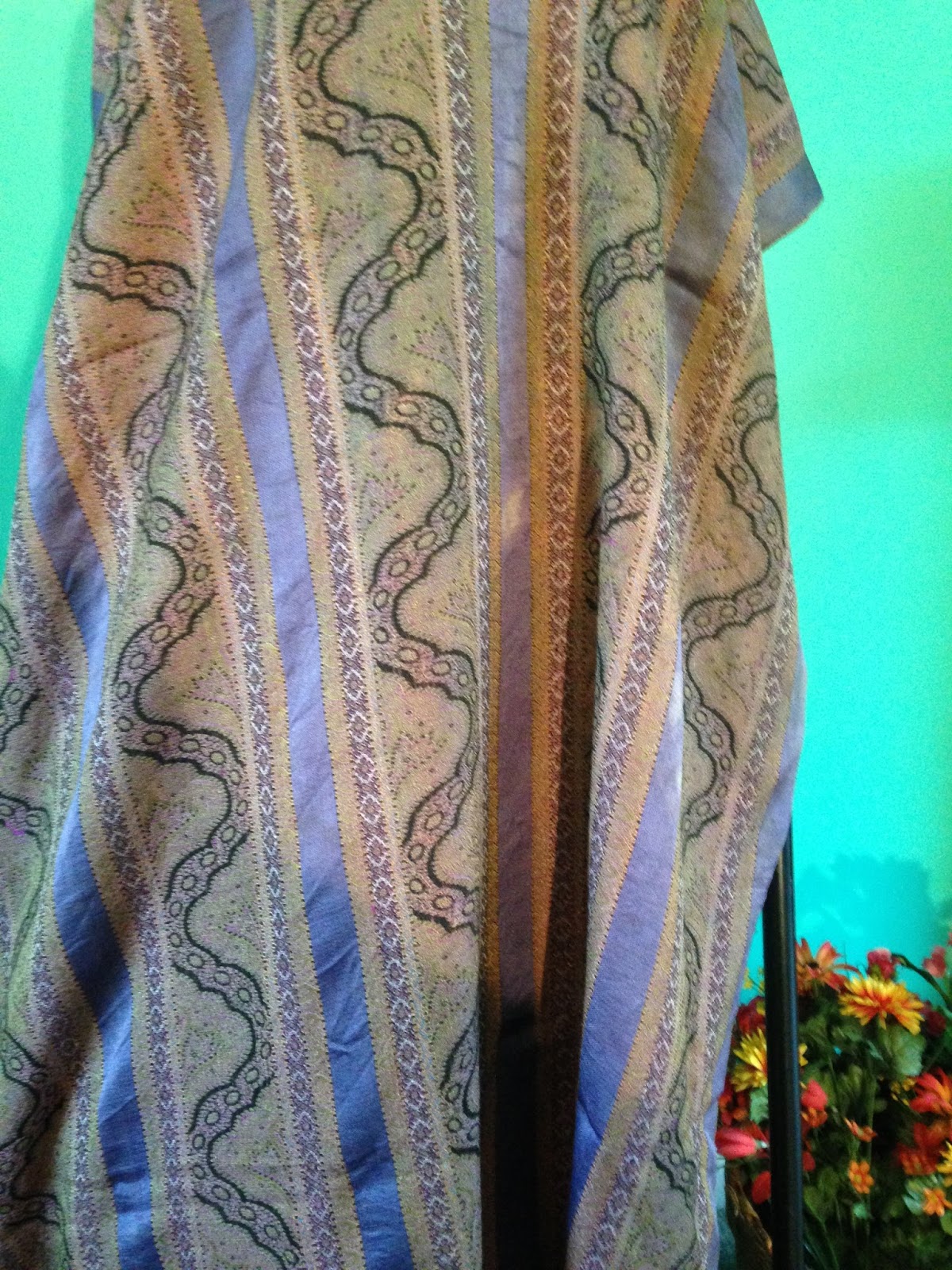 Welsh Quilts: Striped Norwich Shawl