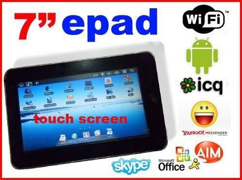 android 7inch epad