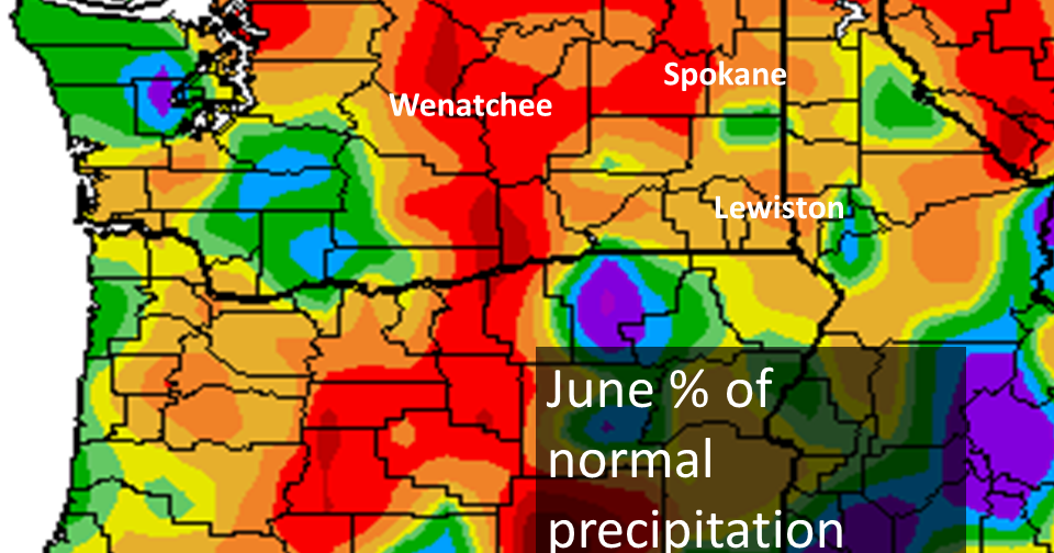 Inland Northwest Weather Blog: Hot weather ahead
