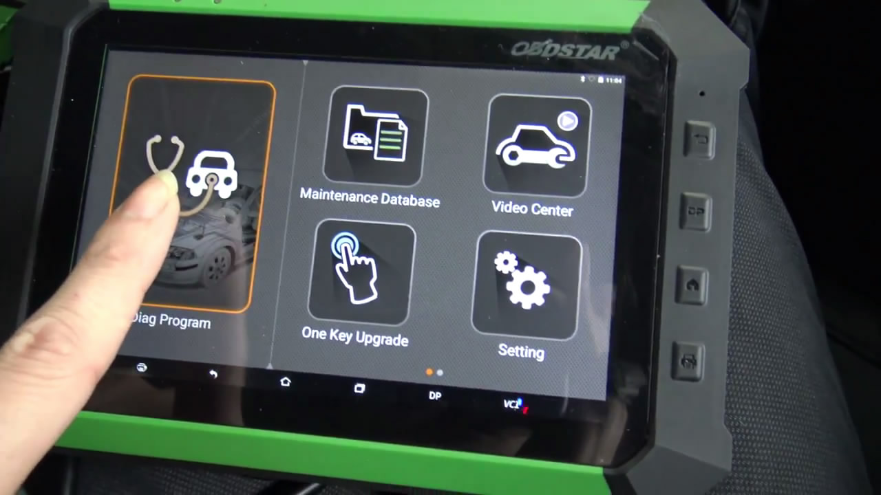 How OBDSTAR Key Master DP Read 2015 Citroen C4 Pin Code