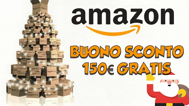 Buono regalo Amazon da 150€ gratis - guida per riceverlo
