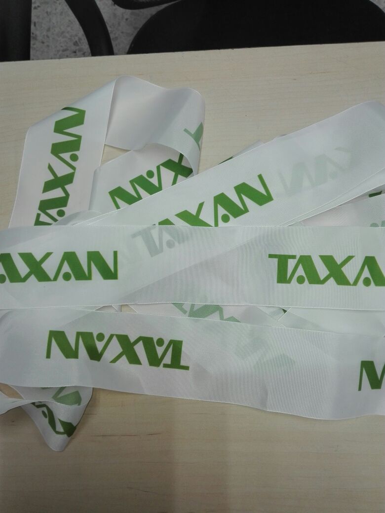 Bandas y listones para edecán y/o inauguración impresas!