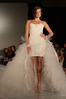 brideindream: Short Front And Long Back Wedding Dress