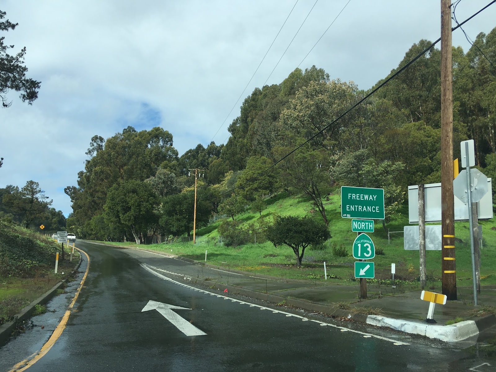 California State Route 13 and the Warren Freeway