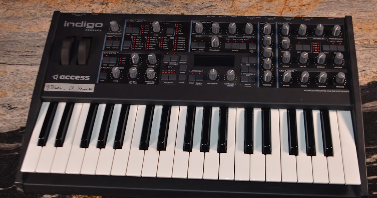 MATRIXSYNTH: Access Indigo 2 Redback SN IRBbUZPa8h8