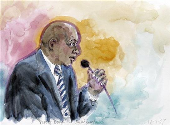10 Awesome Athlete Courtroom Sketches to Celebrate Barry Bonds' Trial ...