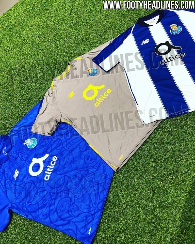 Porto 18-19 Home, Away & Third Kits Leaked - Footy Headlines