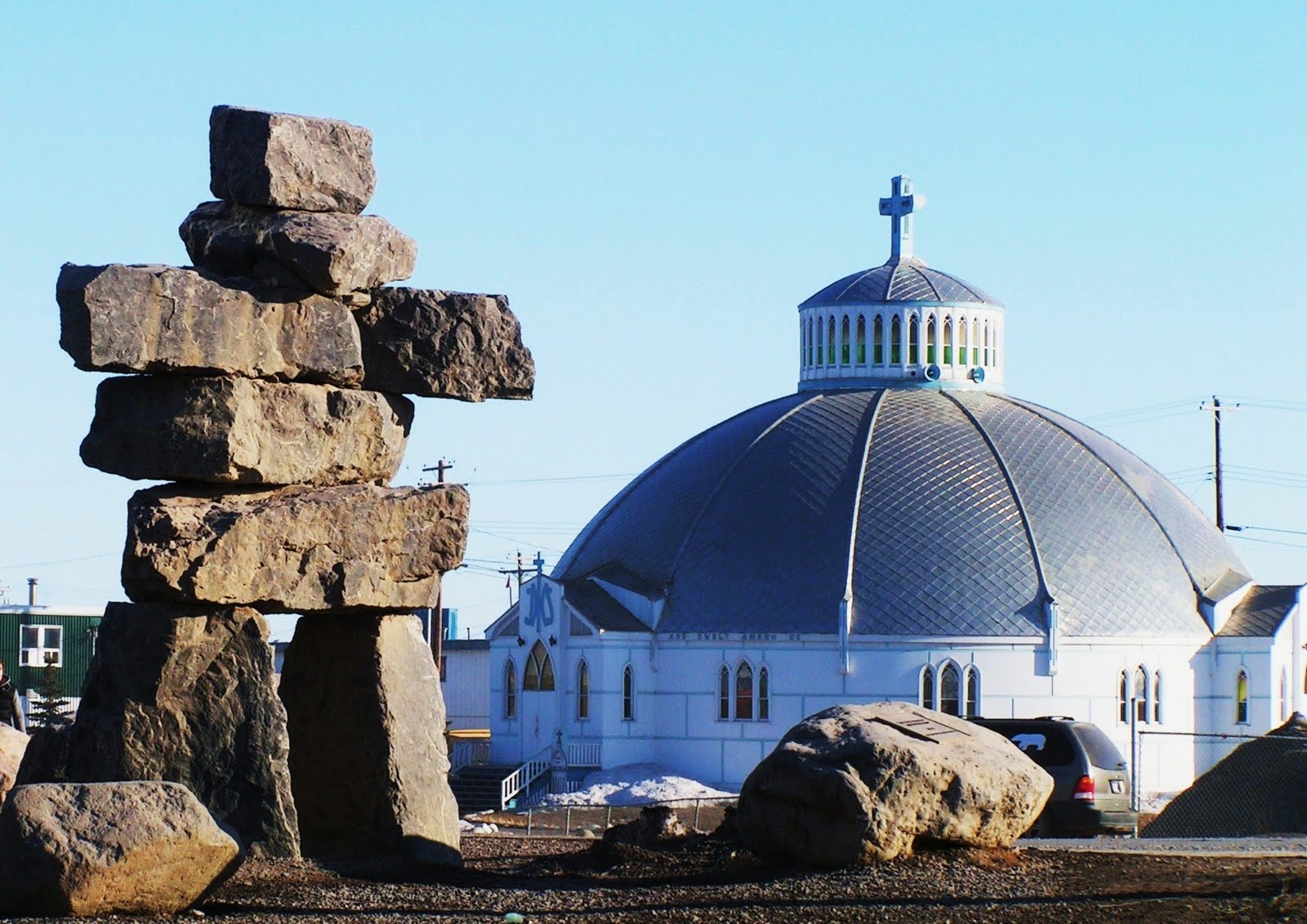 Ultima Thule: Inuvik on the Mackenzie delta, Northwest Territories (NWT ...