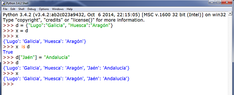 APRENDER A PROGRAMAR CON PYTHON: DICCIONARIOS Y SUS MÉTODOS