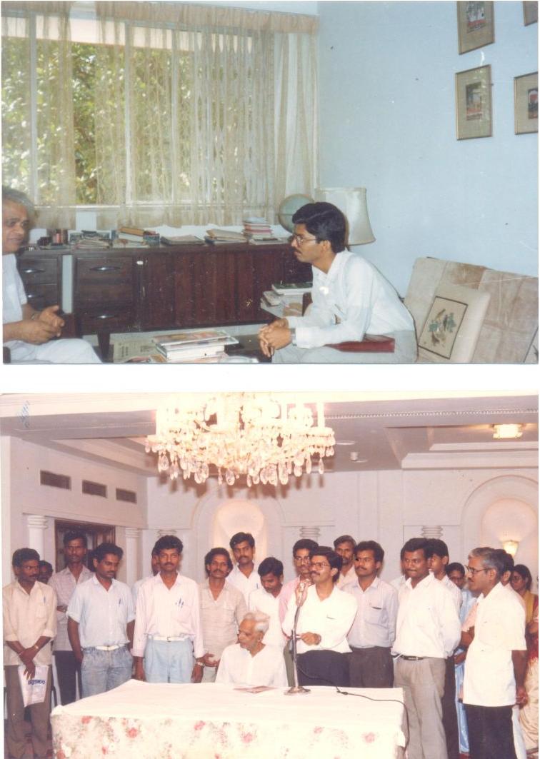 ANANDA BHASKAR RAPOLU, AN ACTIVIST