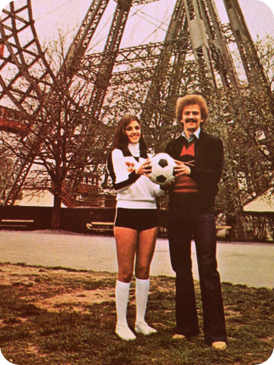 WAGs RETRO. Herbert Prohaska et sa muse.