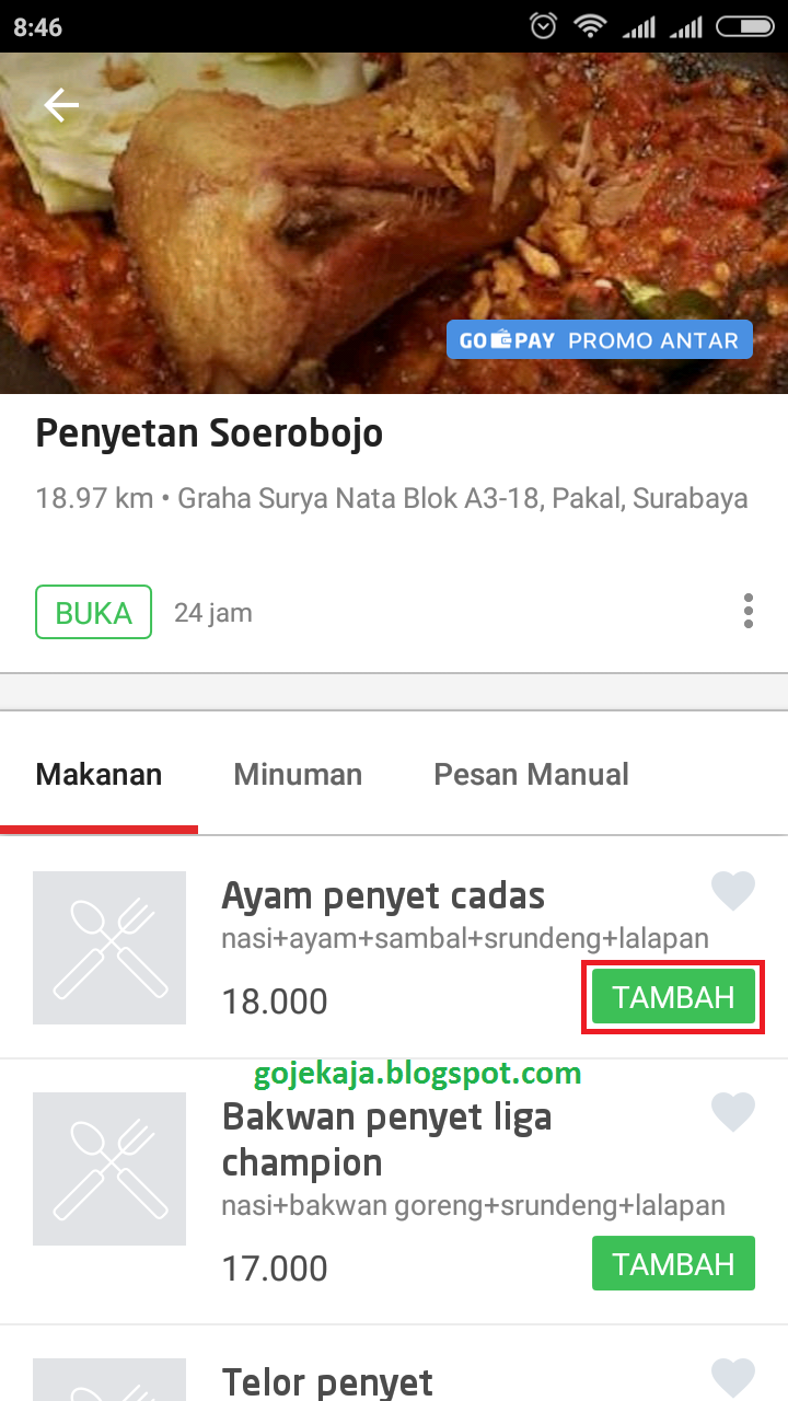 Cara Order GO-FOOD | Pesan Makanan Lewat Gojek | Nanapedia