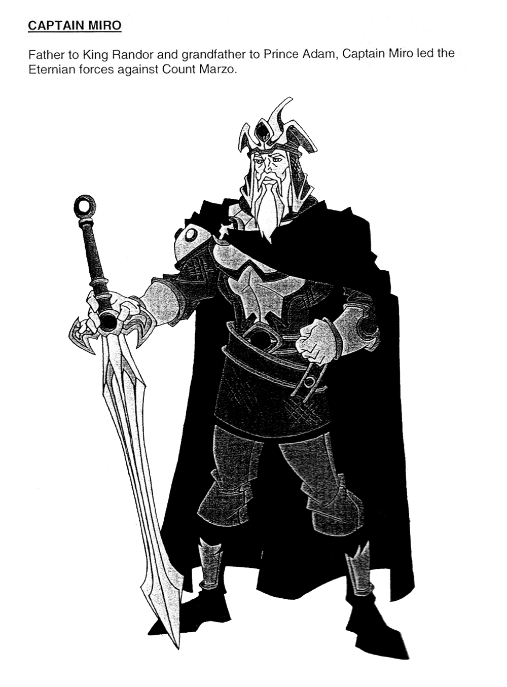 The Essential MYP He-Man: Captain Miro's Sword