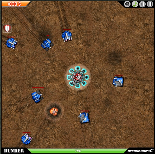 Bunker ~ flash game play online free