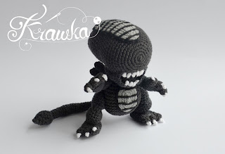 Krawka: Alien xenomorph pattern