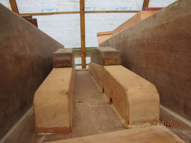 Building Tiger: Beam chocks