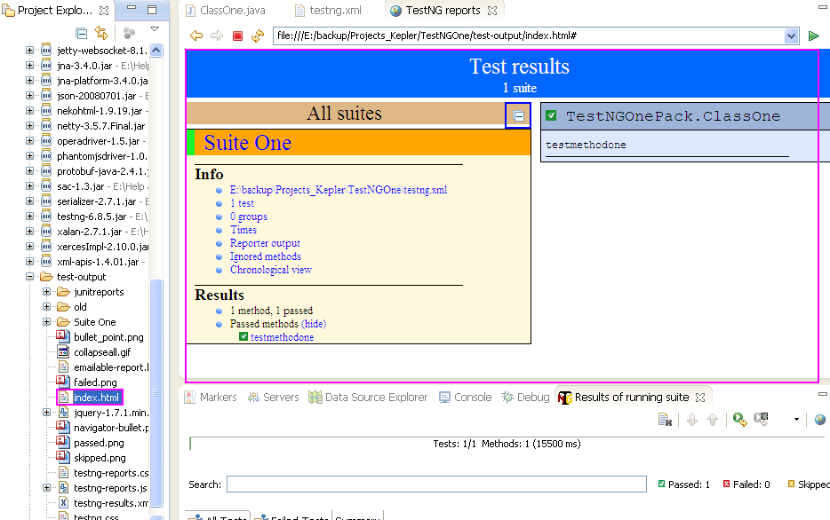 Creating And Running Webdriver Test Suit Using Testngxml File 