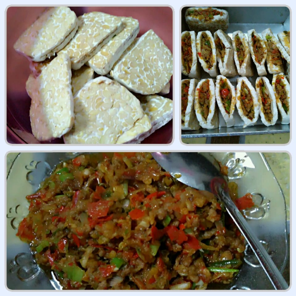 Resep Tempe Isi Mercon - Masakan Nusantara