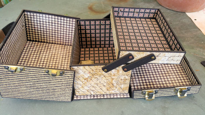 The Gentleman Crafter: The Traveling Valise Kits Done!