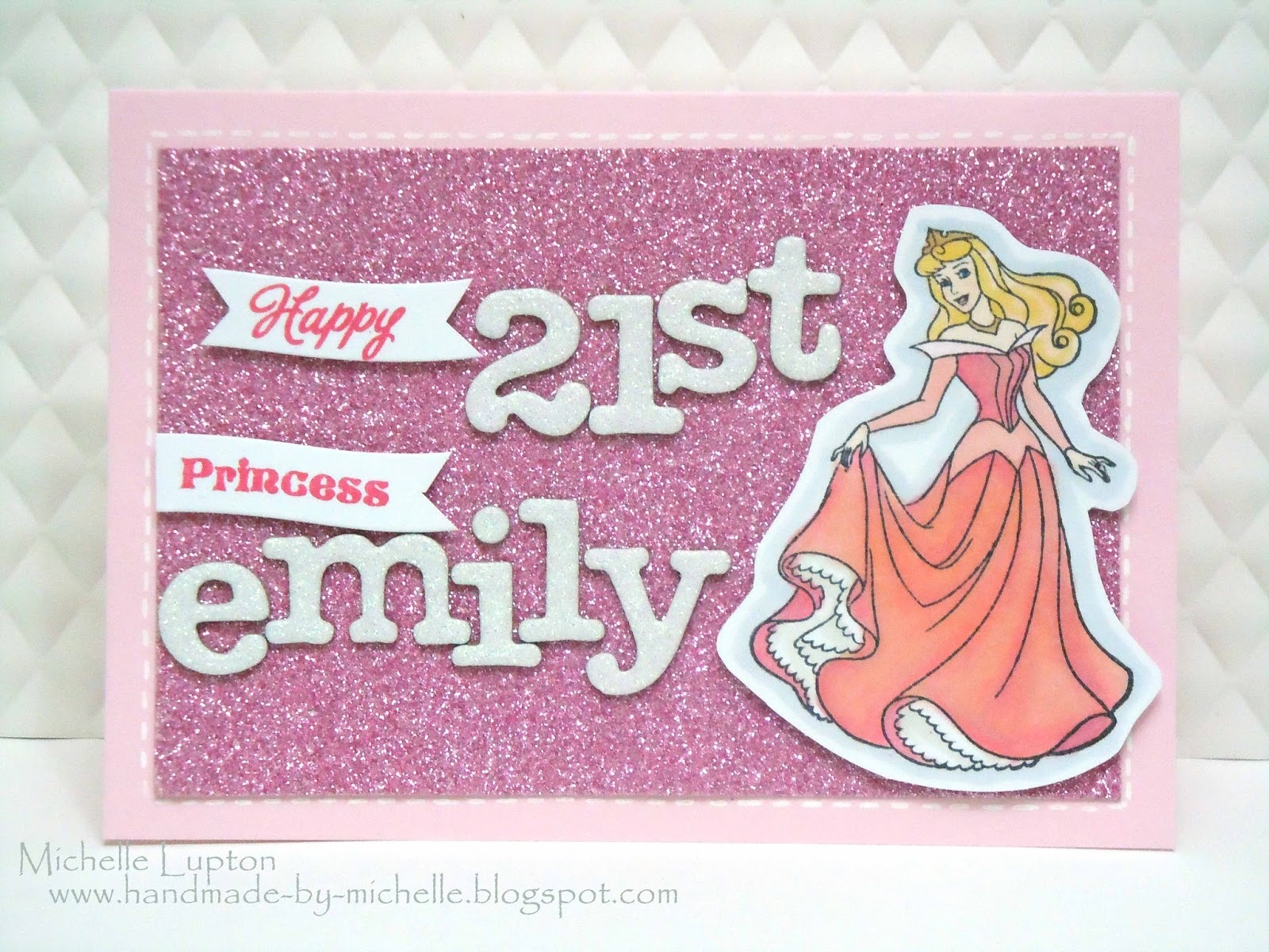 Handmade by Michelle: Happy birthday, Princess Emily