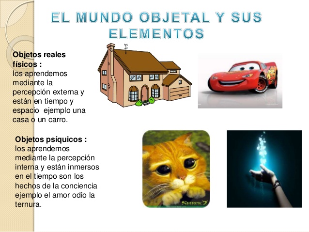 Fundamentos epistemológicos: Clasificación del objeto