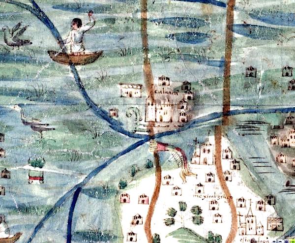 colonialmexico: Mexican Murals: The Adoration of the Magi at Culhuacan