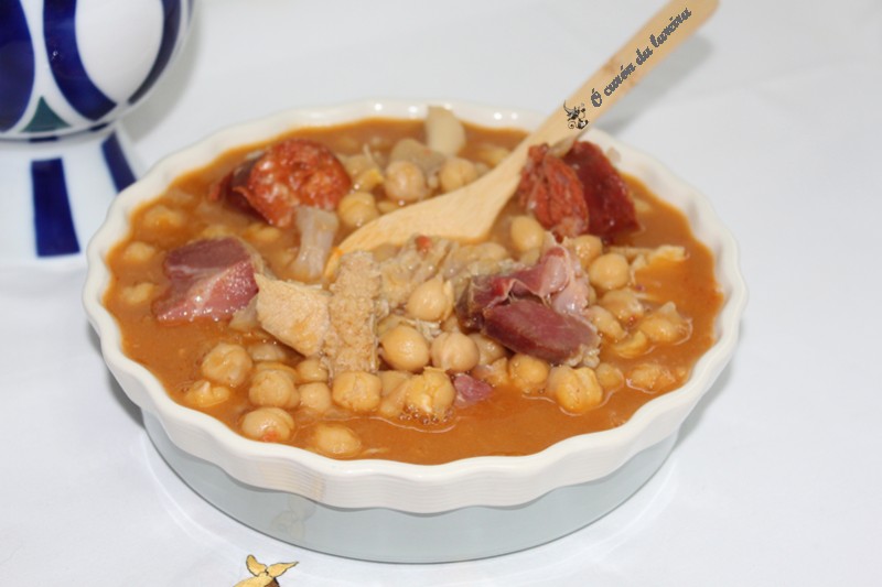 Callos con garbanzos a la Gallega