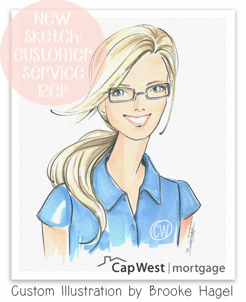 Fabulous Doodles Fashion Illustration blog by Brooke Hagel: Customer ...