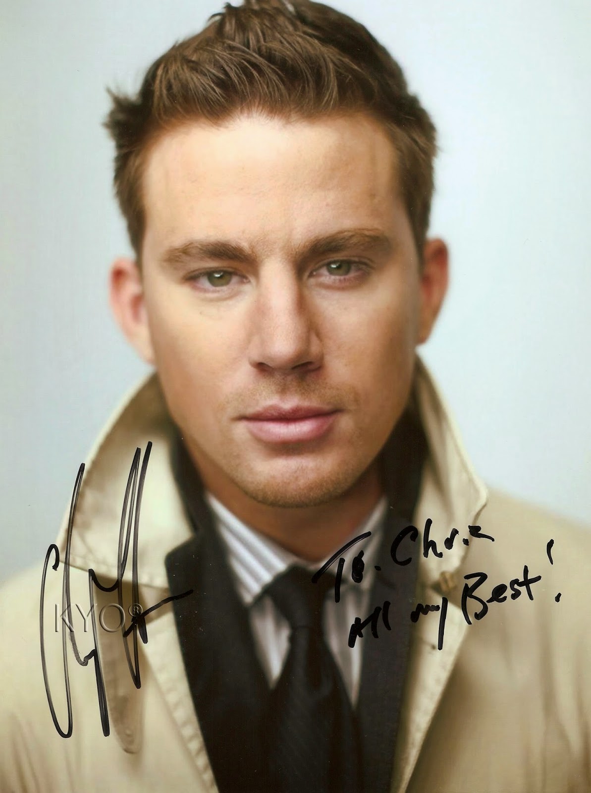 Chris Autographs: Channing Tatum