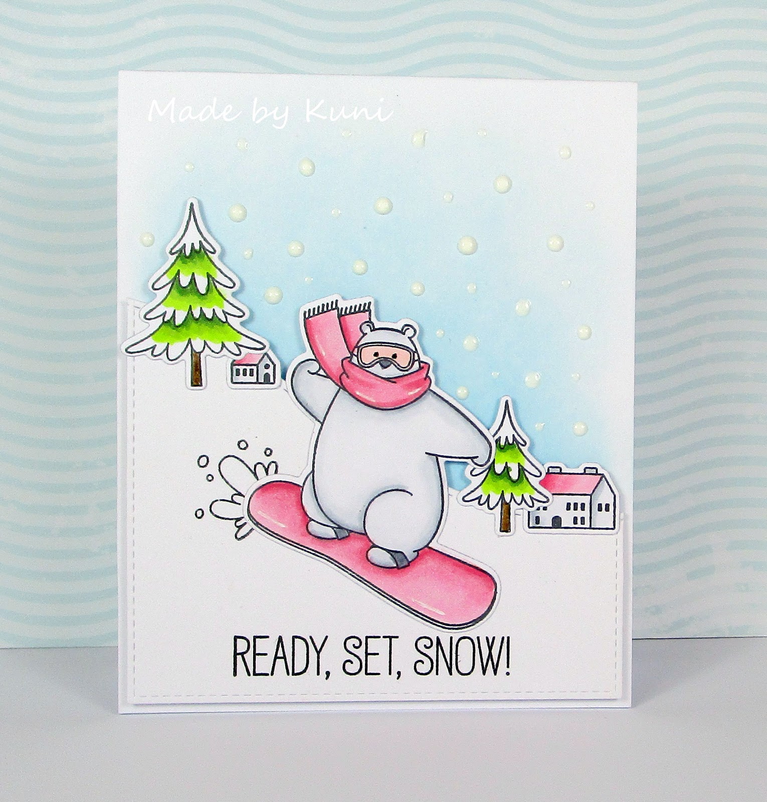 Kuni's Bastelblog : Ready, Set, Snow