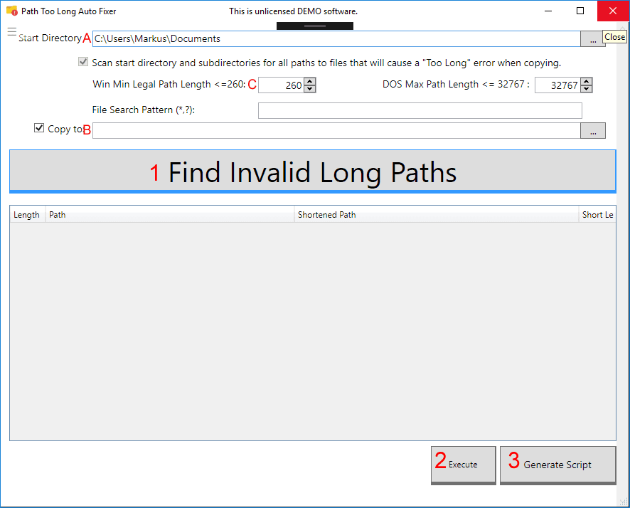 Path Too Long Auto Fixer: Path Too Long Auto Fixer R3 - the only tool ...