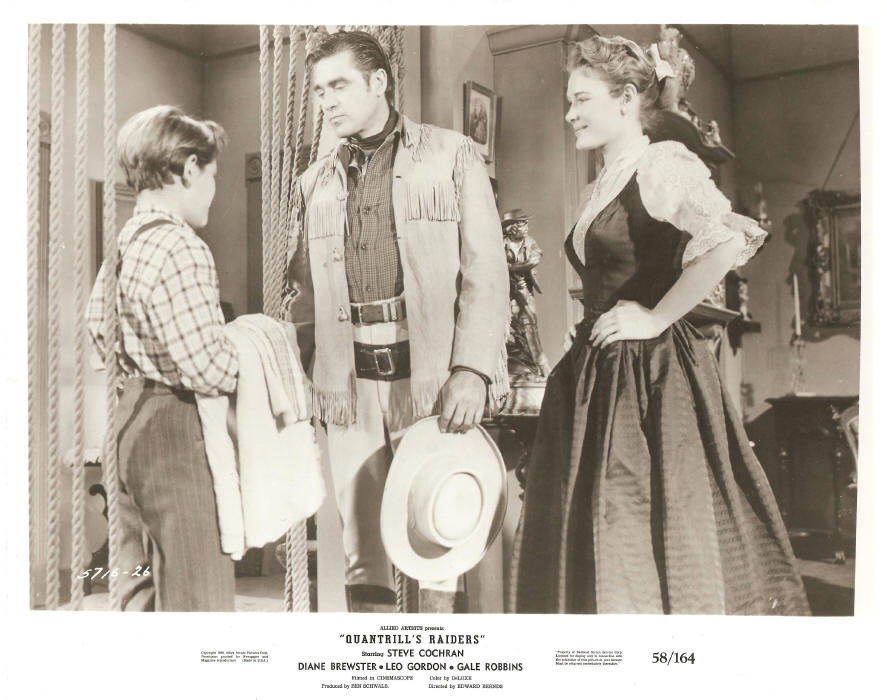 Laura's Miscellaneous Musings: Tonight's Movie: Quantrill's Raiders (1958)