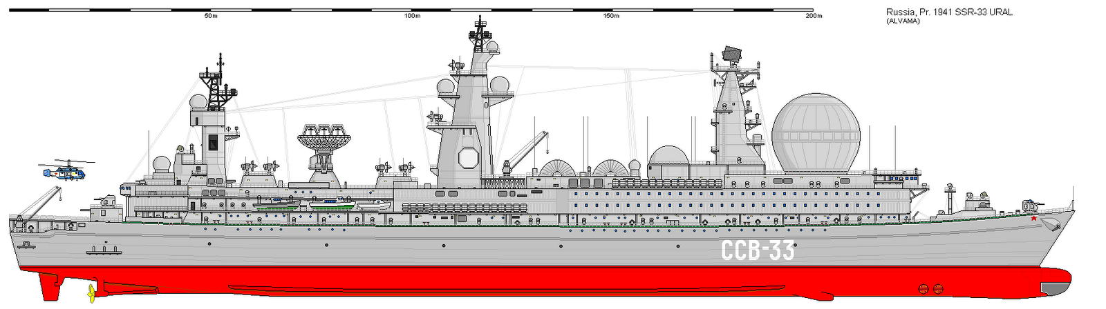 WARSHIPSRESEARCH: Soviet nuclear powered radar surveillance and ...