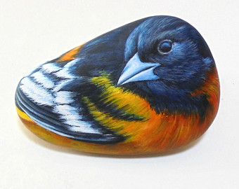 painting stones birds ~ Art Craft Gift Ideas