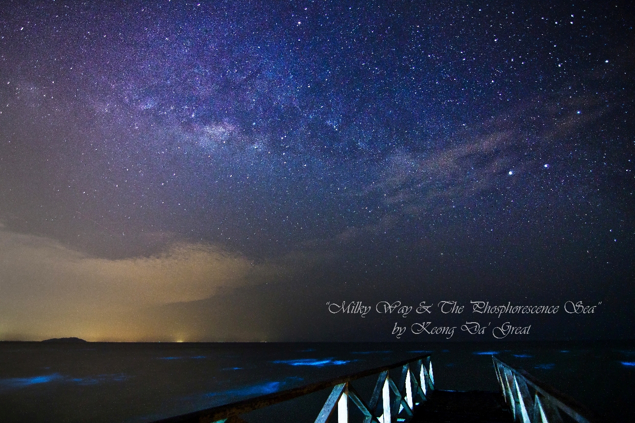 Keong Da' Great Journey: Milky Way & The Phosphorescence Sea