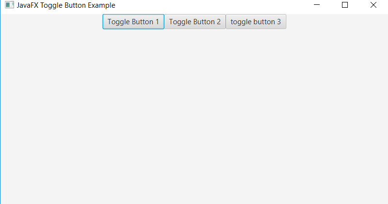 Programming for beginners: JavaFX: Add toggle buttons to a group
