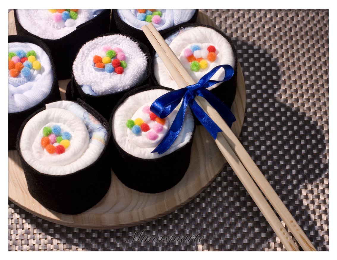 Sushi de bebé - Mimosinarte