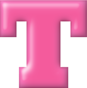 ® Colección de Gifs ®: LETRAS MAYÚSCULAS EN COLOR ROSADO