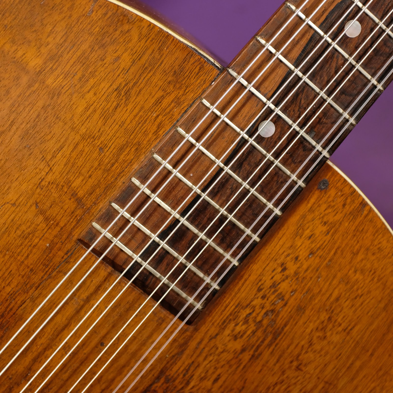 1939 Harmony-made Bruno Archtop Nylon-Strung Mandocello Conversion