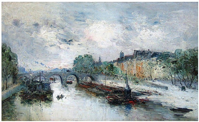 Ulisse CAPUTO (1872-1948) | Catherine La Rose ~ The Poet of Painting