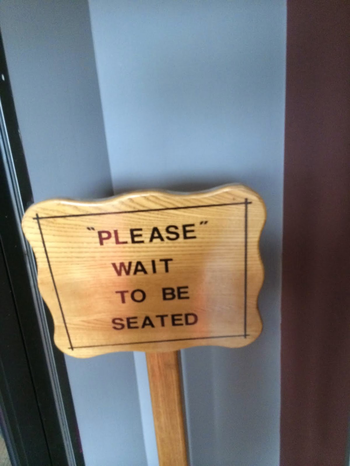 The “Blog” of “Unnecessary” Quotation Marks: Fake polite restaurant