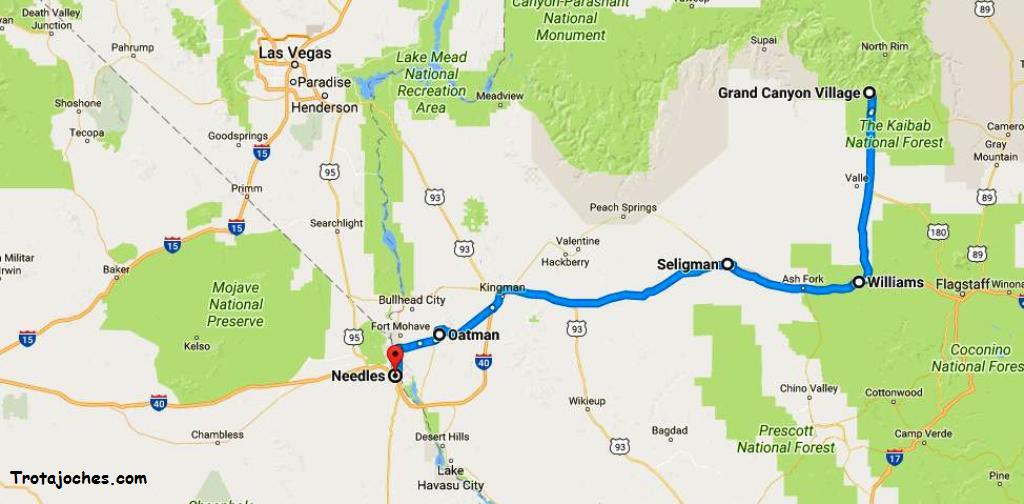 Los pueblos más bonitos de la Ruta 66 para ir con niños. | Trotajoches