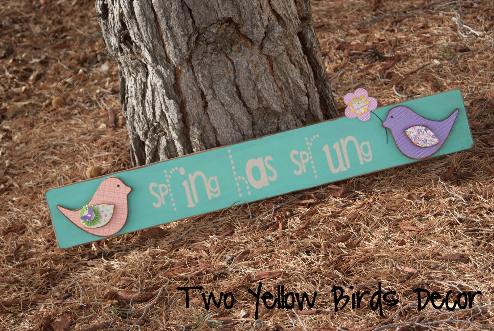 Two Yellow Birds Decor: Spring Has Sprung Board