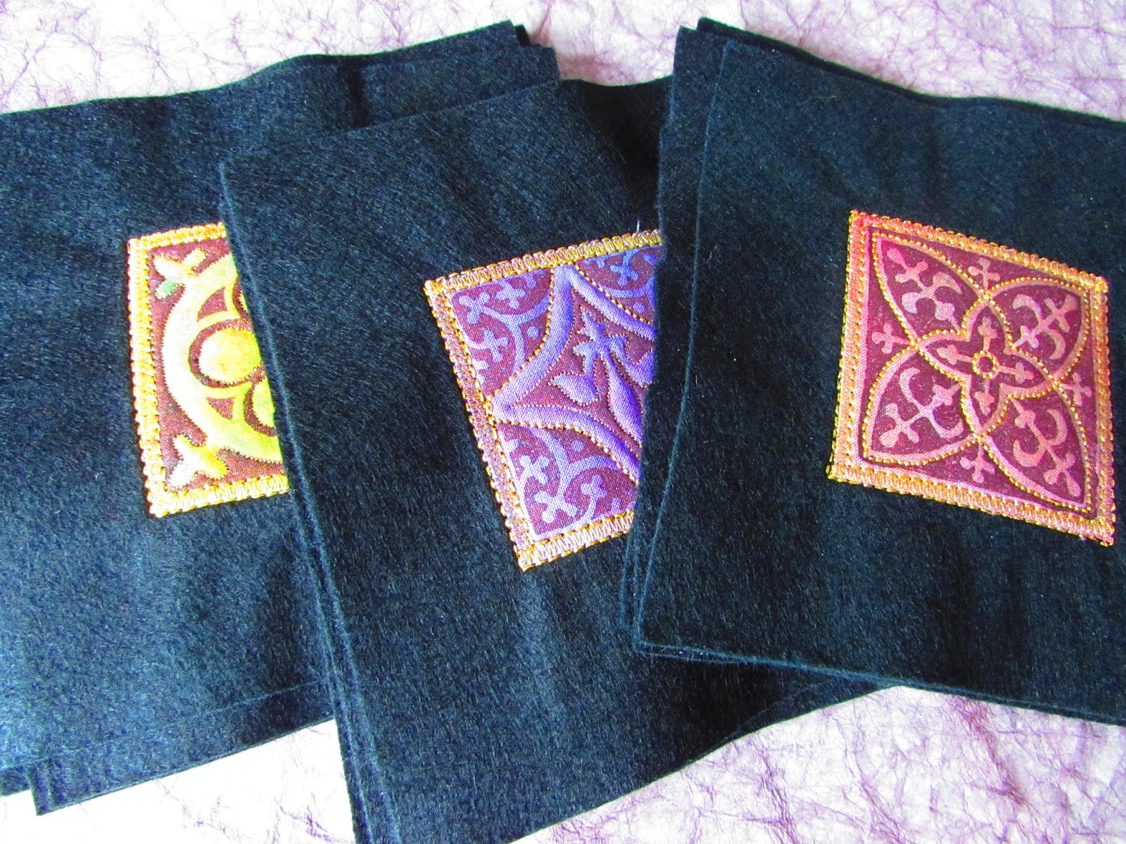 Textile Butterfly: Piles!!