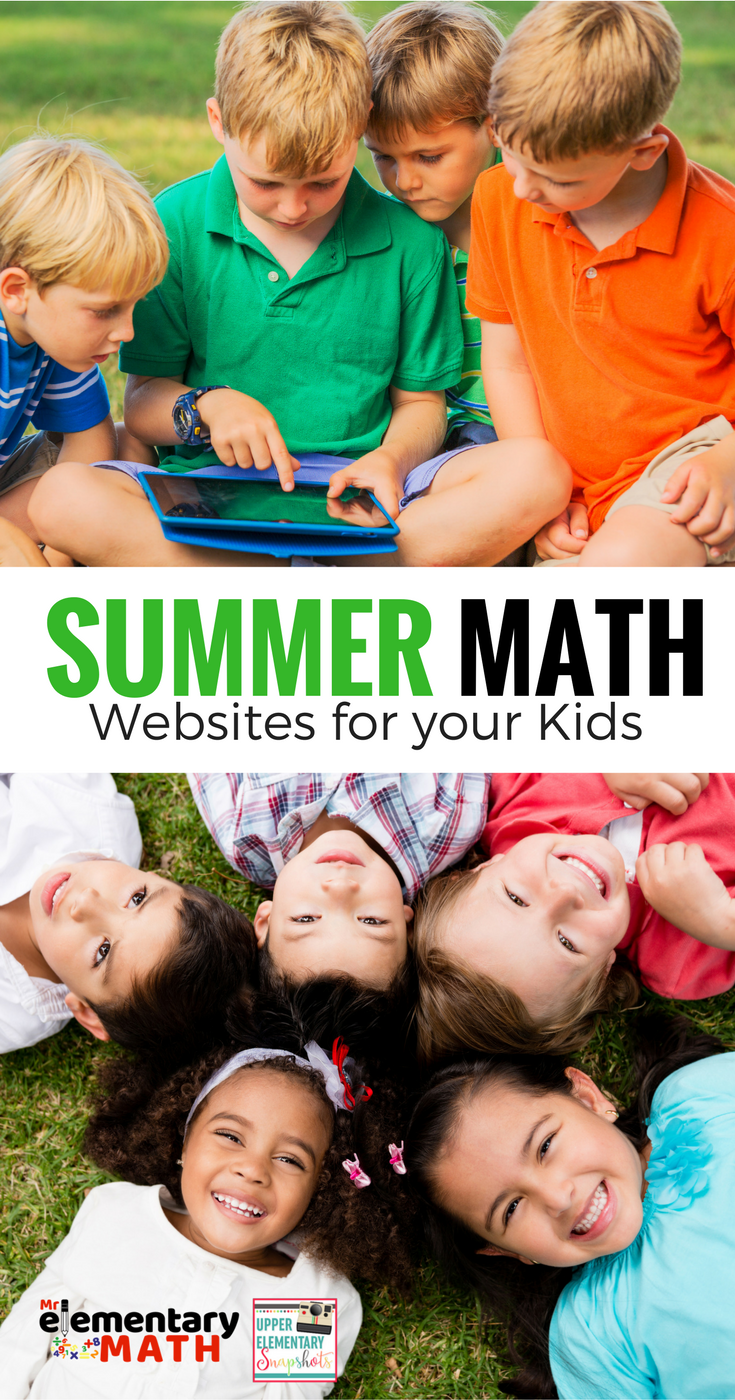 Summer Math Websites For Your Kids Upper Elementary Snapshots summer-math-websites-for-your-kids-upper-elementary-snapshots
