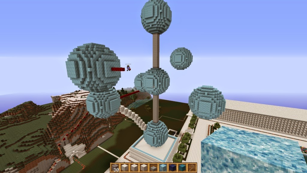 Minecraft Créatif: Little Update " Atomium" like in progress