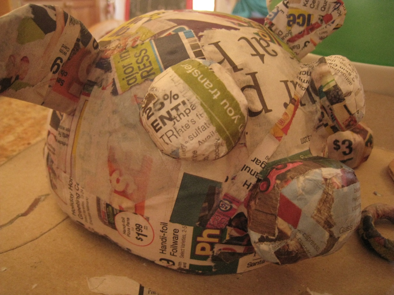 Pass It On Paper Mache Hat Pass It On Paper Mache Hat